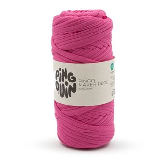 Fil PINGO MAKER DÉCO - 200GR - Pingouin(...) - ROSE VIOLET - Couture crochet et tricot - Achat ...