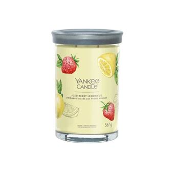 Bougie parfumée - Yankee Candle - Iced Berry Lemonade - Cire de soja ...