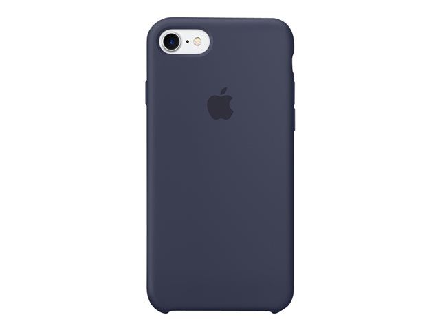 Coque en silicone Apple pour iPhone 7 Bleu nuit - Coque et étui ...