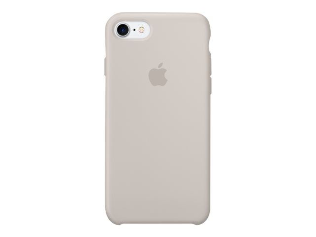 Coque en silicone Apple pour iPhone 7 Gris sable - Coque et étui ...