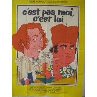 C'est pas moi, c'est lui AFFICHE CINEMA ORIGINALE - Achat & prix | fnac