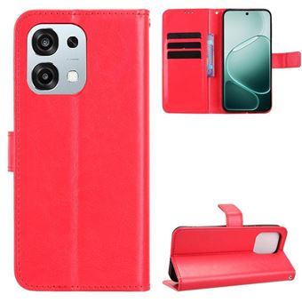 Flip Étui Pour OPPO A6 Pro 5G Haute qualité Ajustement FOXDOCK Rouge ...