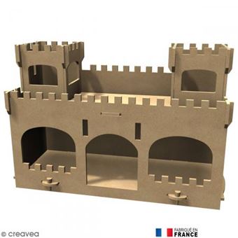 Kit Château fort en Bois à décorer - Achat & prix | fnac