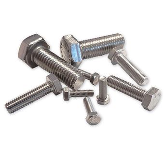 vis hexagonales din 933 6 pans inox a4 aisi 316 gamme de 5 à 16 mm de ø ...