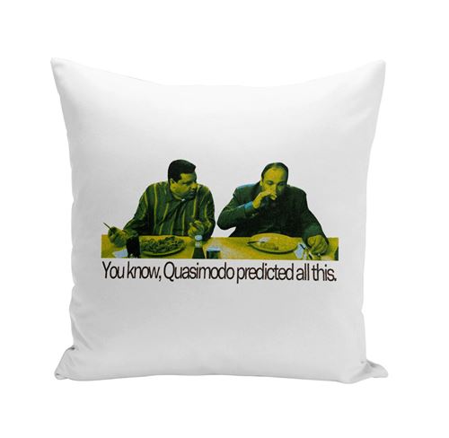Fabulous Housse de coussin Blanc Quasimodo Predicted All This The ...