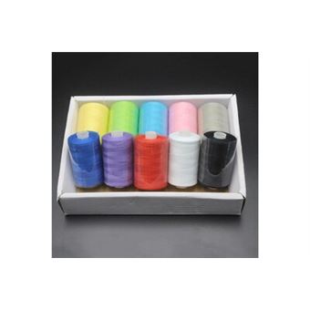 Le fil à coudre domestique de haute qualité 10 set couleur 402 brochage ...