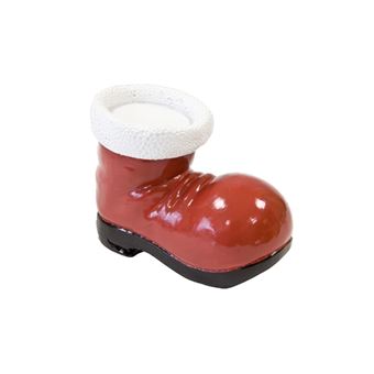 figurine résine botte père noël 10.5x5.2x7.8cm - DEK0915 - Article et ...