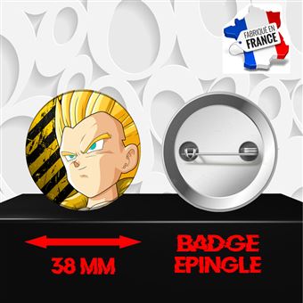 Badge à épingle 38 mm Manga Dragon Ball Z DBZ 128 - Pins et badges ...