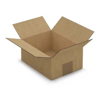 5 cartons d'emballage 20 x 15 x 9 cm - Simple cannelure - Raja - Autres ...