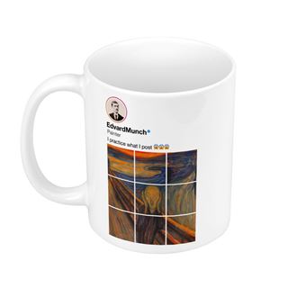 Fabulous Mug céramique Edvard Munch Instagram - Tasse et Mugs - Achat ...