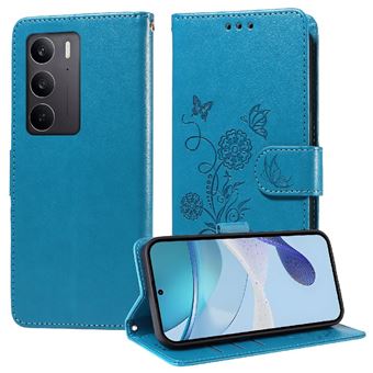 Flip Étui Pour OPPO A5 4G/5G Fentes à cartes Cuir Fleur Flip GANGXUN ...