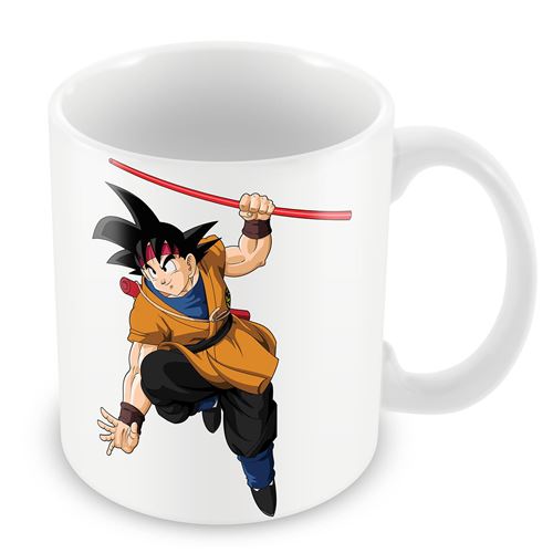 Fabulous Mug céramique Dragon Ball Sangoku Baton Rouge - Tasse et Mugs ...