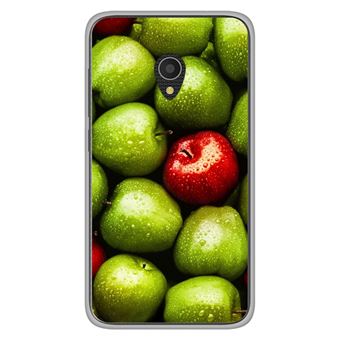 Coque en silicone imprimée compatible Orange Rise 52 Pommes - Coque et ...