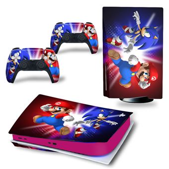 Sticker pour Sony Console PS5, Super Mario Bros-3015 - Autre accessoire ...