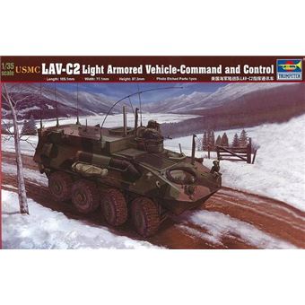 Usmc Lav-c2 Command & Control Vehicle - 1:35e - Trumpeter - Maquette ...