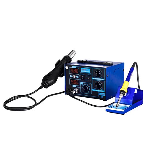 Station De Soudage Air Chaud Soudure Fer À Souder Électrique 730W Led ...