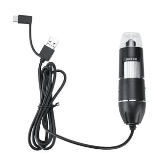 Microscope numérique USB 3in1 1600X 8 caméra endoscopique à ...