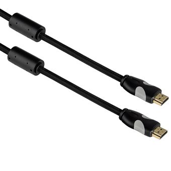 Thomson Câble HDMI haut débit, mâle - mâle, ferrite, Ethernet, 0,75 m ...