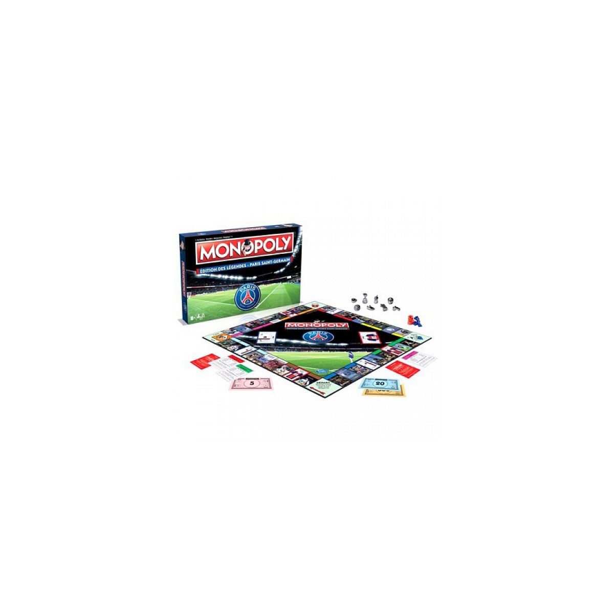 Jeu de société Monopoly PSG Edition des légendes - Jeux classiques ...