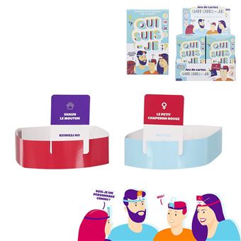 jeu de 60 cartes qui est-ce ? - cmp ec5301 - Gadget - Achat & prix | fnac