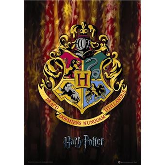 Affiche - Harry Potter - HOGWARTS CREST - 30x40cm - Achat & prix | fnac