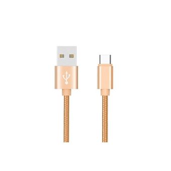 Cable Metal Tresse Type C Pour Zte Axon 7 Chargeur Usb 1m Reversible ...