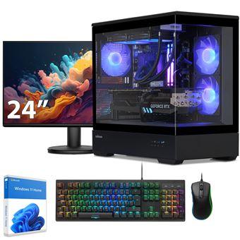 Sedatech Pack PC Gamer Advanced Watercooling Full Vision • AMD Ryzen 5 7500F • RTX4070 • 32Go ...