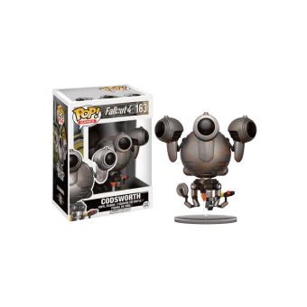 Figurine Fallout - Fallout 4 Codsworth Battle Exclu Pop 10cm - Figurine ...