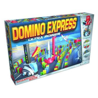 Grand coffret domino express ultra power : 188 dominos + power dealer ...