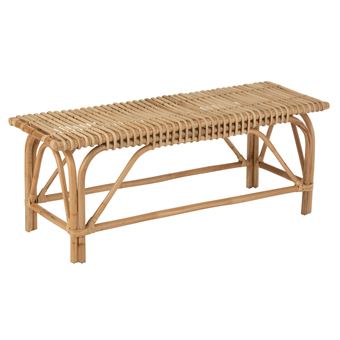-85€ sur Banc en rotin naturel Ano L 120 cm - Achat & prix | fnac
