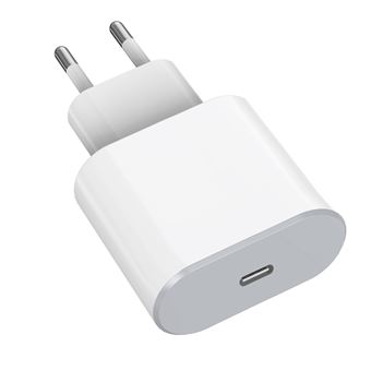 Chargeur Secteur Rapide 20W pour iPhone 16 / iPhone 16 PLUS / iPhone 16 ...