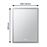 Miroir lumineux LED Mirra IP44 White Switch 1600lm 230V 22W gradable ...