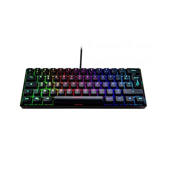 CLAVIER GAMING MECANIQUE KINGPIN M1 60Pourcent AZERTY SUREFIRE ...