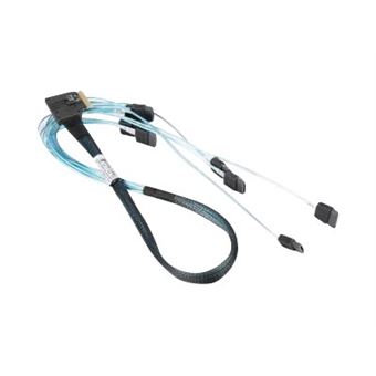 Supermicro - Câble interne SAS - 1x8 Slim SAS (SFF-8654) (M) angle ...