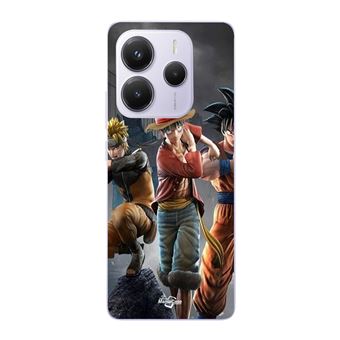 Coque Xiaomi Redmi Note 14 5G Sangoku naruto Luffy one piece Dragon ...