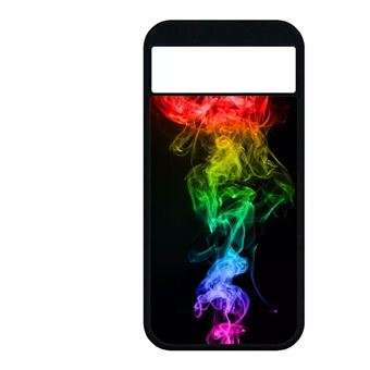 Coque My-Kase pour google Pixel 8a - smoke fume arc en ciel 2 ...