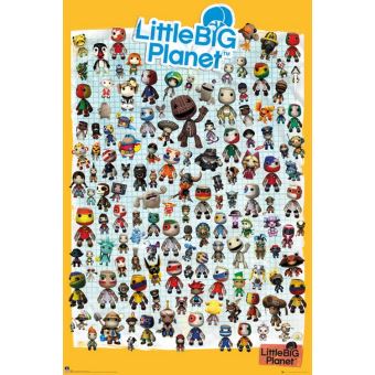 Little Big Planet 3 - 61x91,5 cm - AFFICHE / POSTER - Achat & prix | fnac