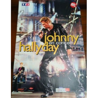 Johnny HALLYDAY - 40x60 cm - AFFICHE / POSTER - Achat & prix | fnac