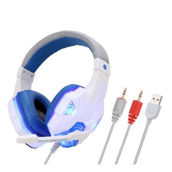 -30% sur Ecouteurs USB filaire LED 3,5 mm Gaming avec micro pour ...