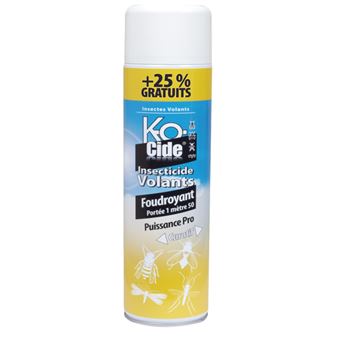 Insecticide KOCIDE foudroyant - Aérosol spécial volant - 800 ml - KVOB ...