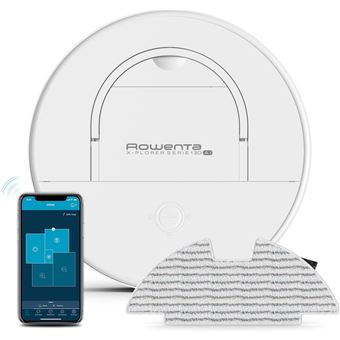 Robot aspirateur laveur blanc 4-en-1 2700Pa - Aspirateur robot - Achat ...