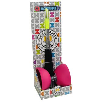 Acrobat - Coffret diabolo rose avec baguettes alu - Autre jeu de plein ...