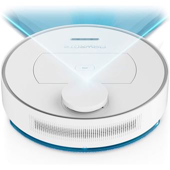 Robot aspirateur laveur blanc autonomie 120 min - Aspirateur robot ...