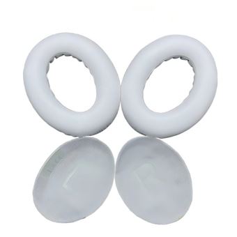 Housses de Remplacement en Similicuir Blanches avec Mousse pour ...