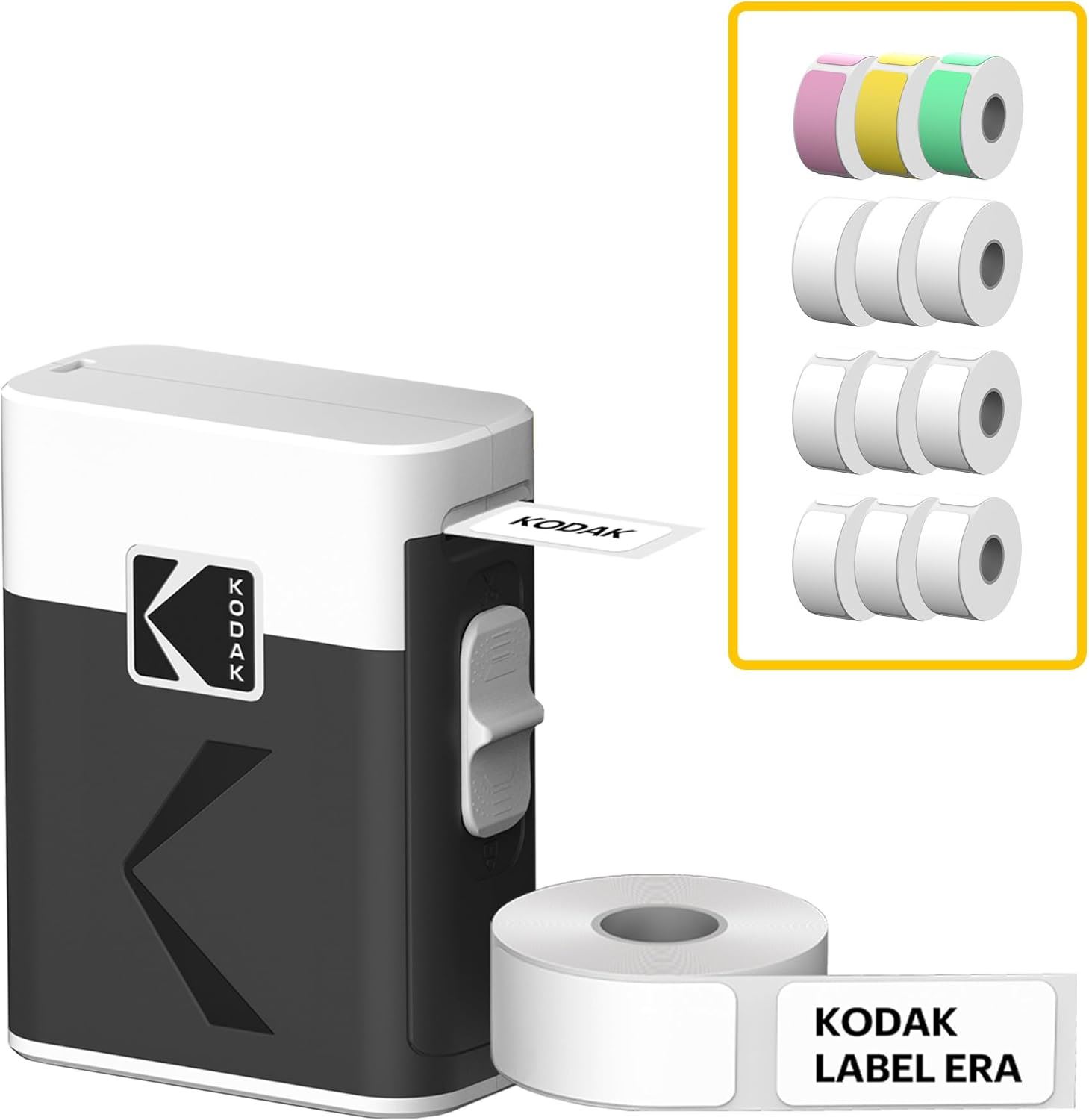 KODAK Memo Label ERA M50 Bundle - Imprimante d'Étiquettes Sans Fil + 13 ...