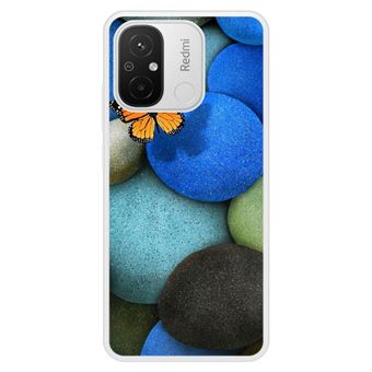 Coque renforcée rigide - Compatible Xiaomi Redmi 12C - design papillon ...
