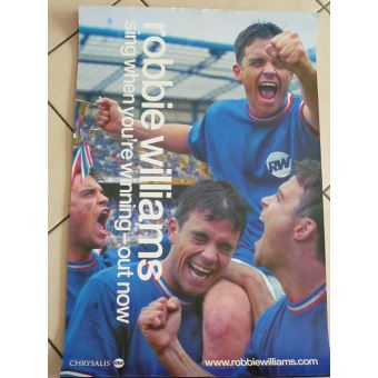 Robbie Williams - 50x70 cm - AFFICHE / POSTER - Achat & prix | fnac
