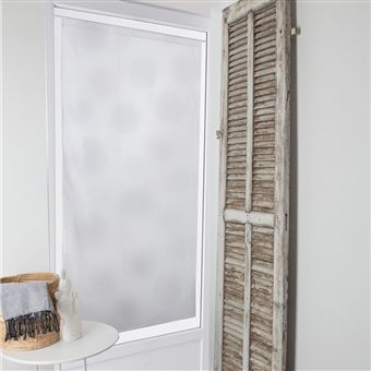 Vitrage transparent blanc l.80 x H.160 cm - Achat & prix | fnac