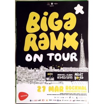 Biga Ranx - 40x60 cm - AFFICHE / POSTER - Achat & prix | fnac