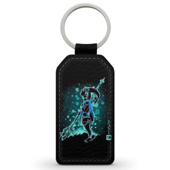 Porte-Clés Fifrelin Noir en Simili Cuir The Legend of Zelda Breath of ...